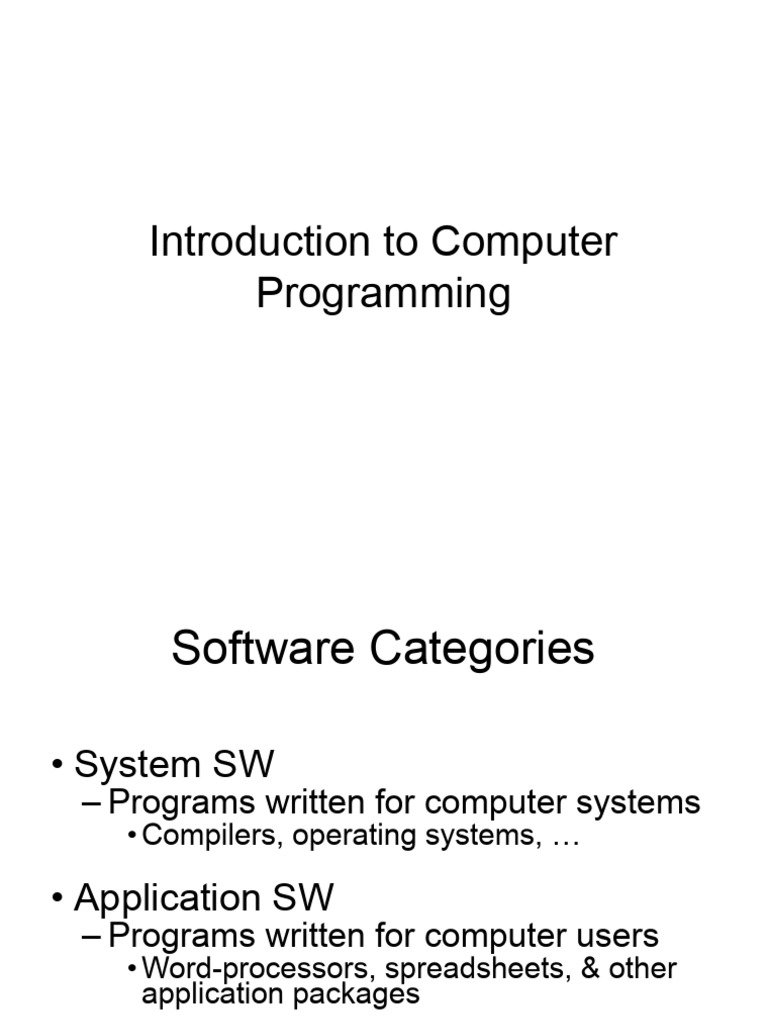 unit 1.1.ppt | PDF | Assembly Language | Programming