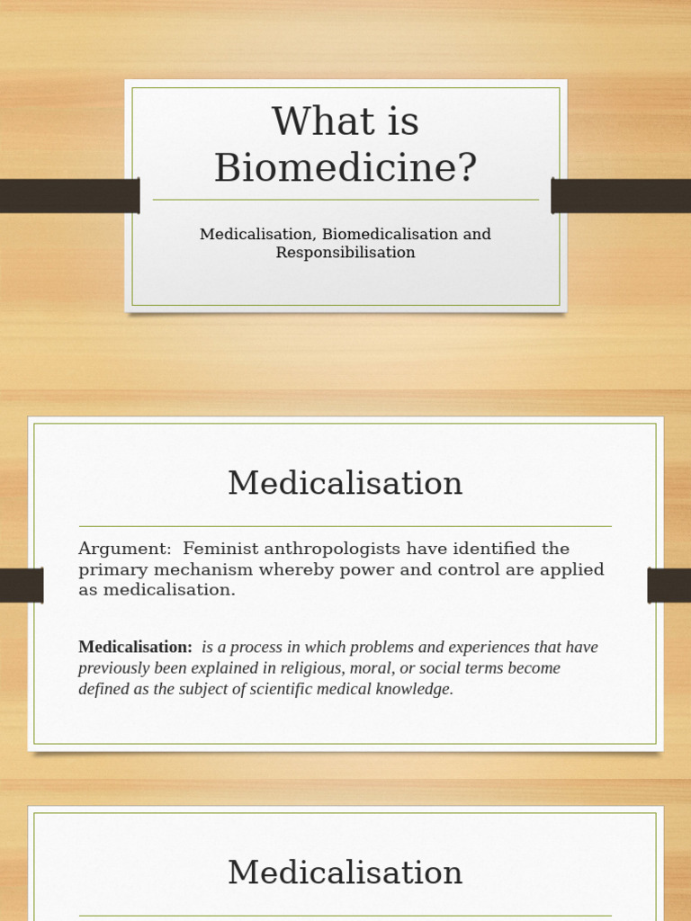 Week 5 - Medicalisation 1 | PDF | Behavioural Sciences | Liberal Arts ...