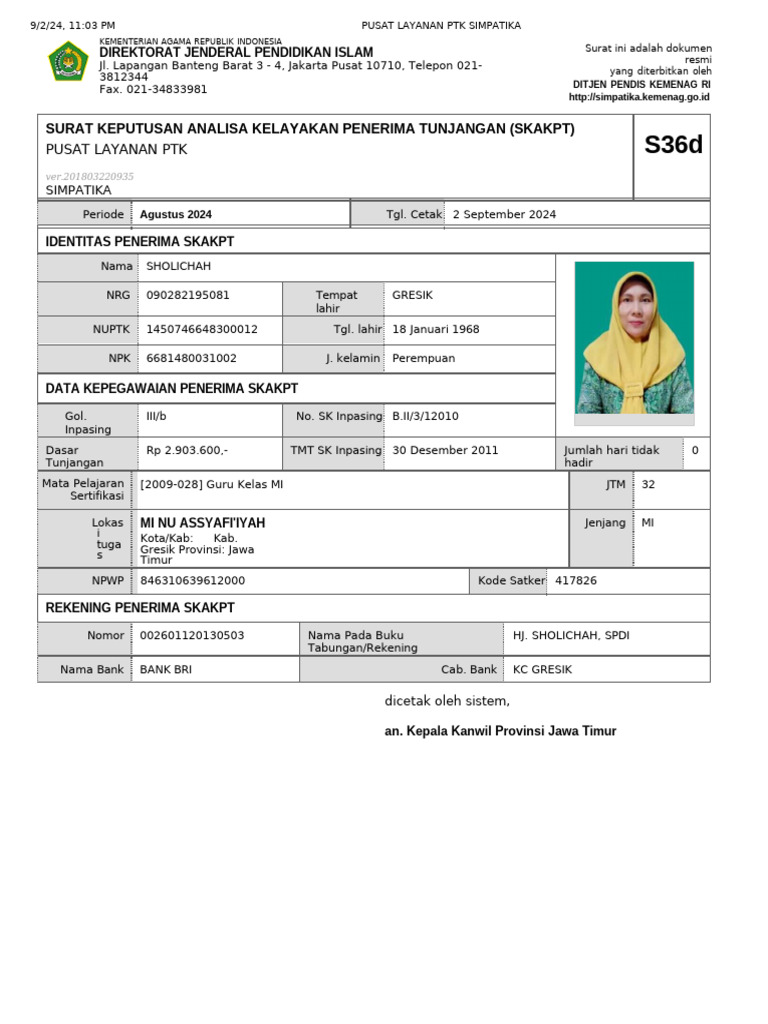 s36 Busol Agust | PDF