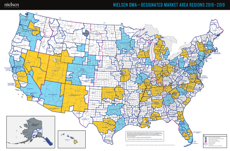DMA Map 2019 | PDF | Columbia River | Washington (State)