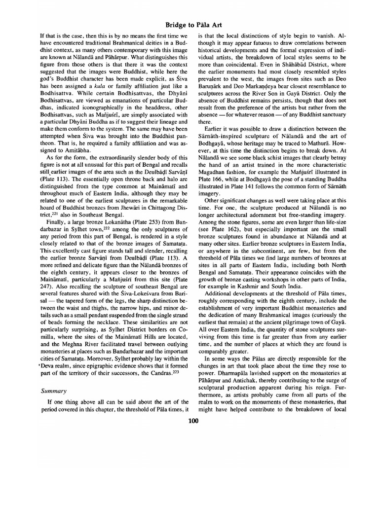Art_of_Eastern_India,_300-800_----_(Chapter_4_Bridge_to_Pā_la_Art_(c._700 800)) | PDF | Sculpture