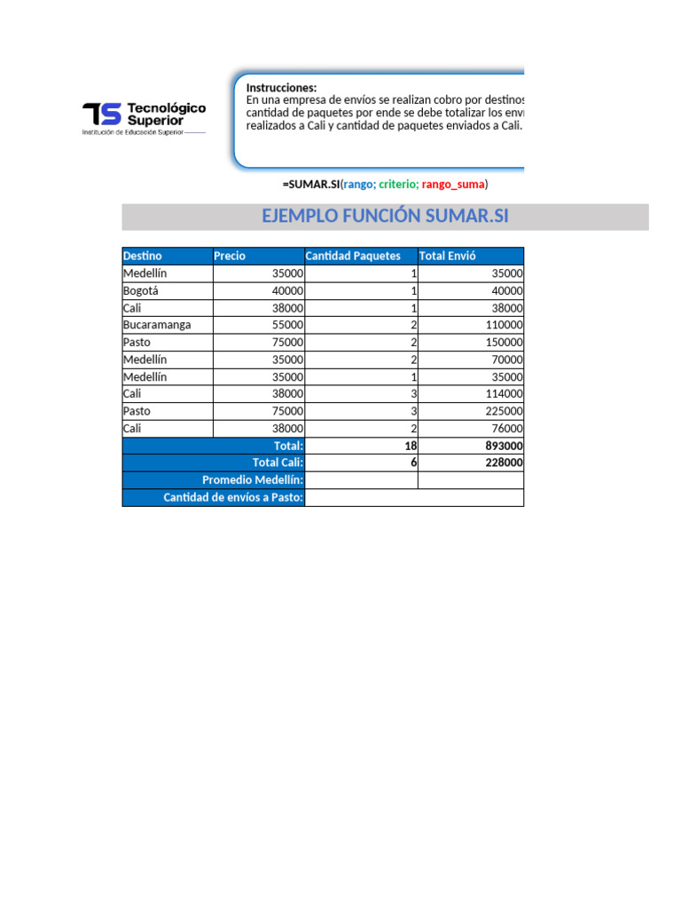 Ejemplos Modulo 1 Funciones SI | PDF