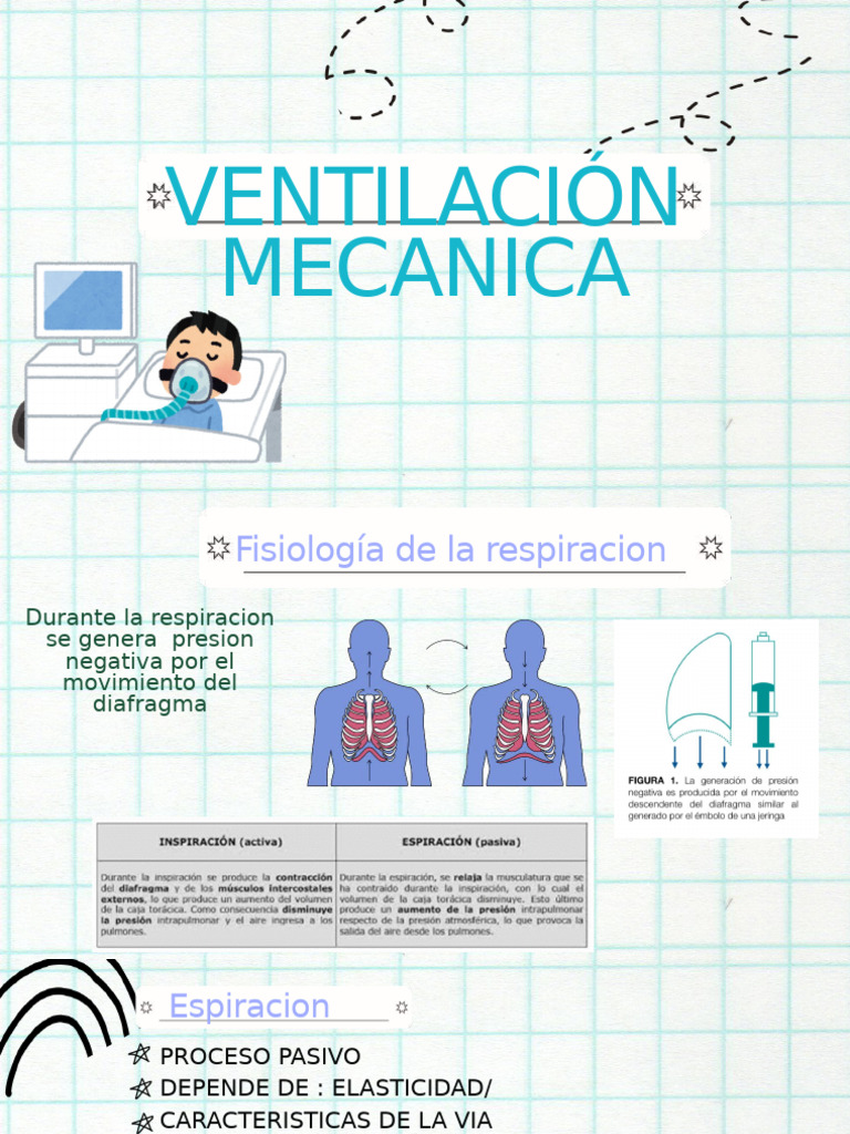 Ventilacion Mecanica | PDF | Sistema respiratorio | Respiración