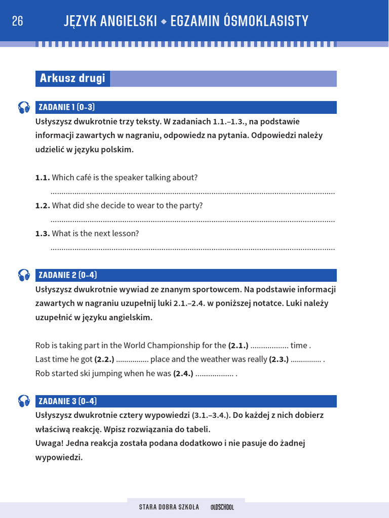 Jezyk Angielski Egzamin Osmoklasisty-28-38 | PDF | Cuisine