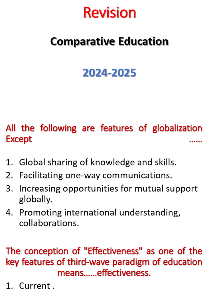 revision 25 | PDF | Schools | Learning