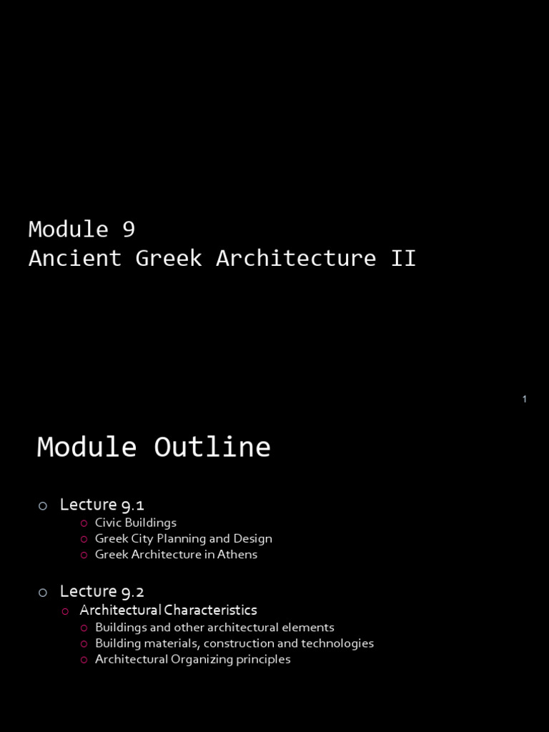 HOA1-9 Ancient Greek | PDF | Athens | Column