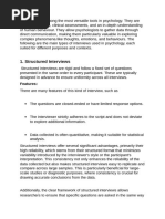 Qualitative Semi-Structured Interview Guide | PDF | Methodology ...