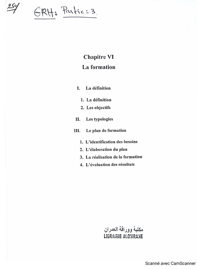 Grh Partie 3- Formation _ Communication | PDF