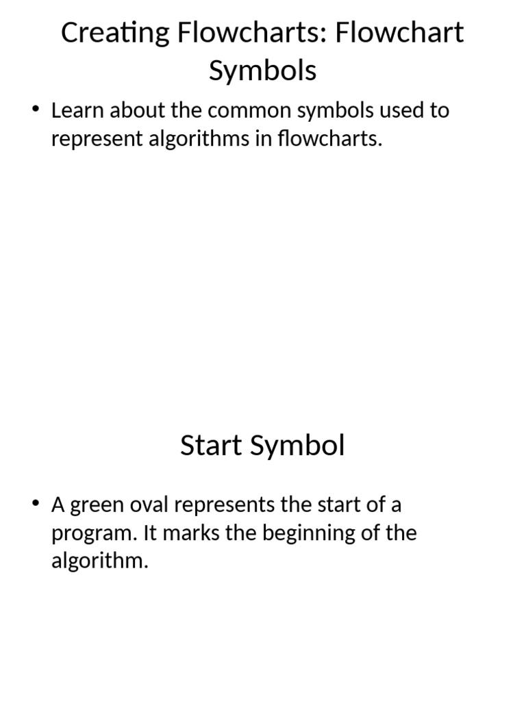 Flowchart Symbols Explained | PDF