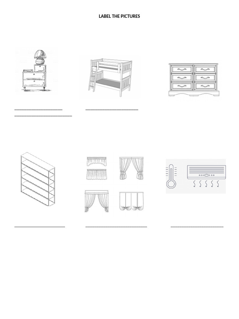 LABEL THE PICTURES - Furniture | PDF