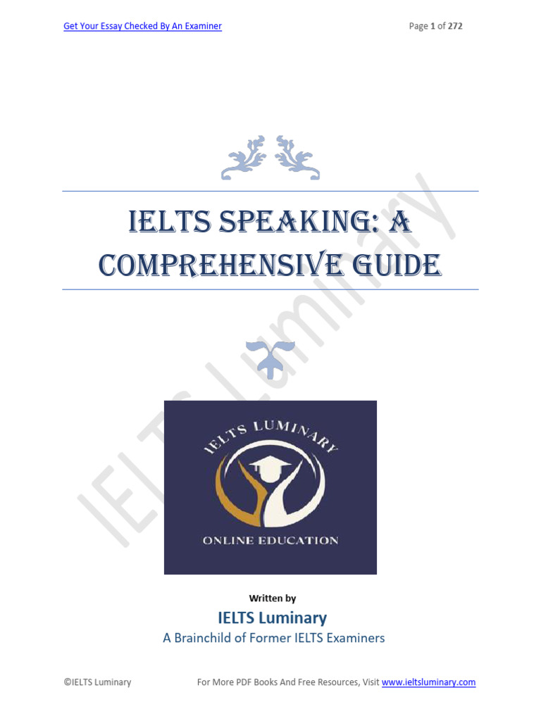 IELTS Speaking Mastery Guide | PDF | Stress (Linguistics) | Vocabulary