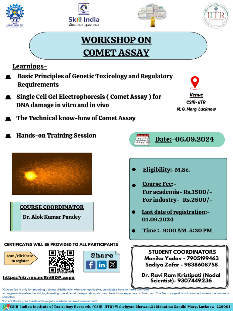 Comet Assay | PDF | Genetics | Laboratory Techniques
