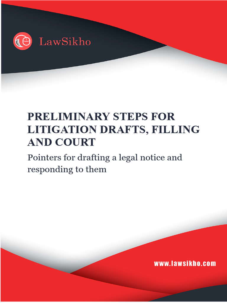 Pointers For Drafting A Legal Notice and Responding To Them-1587216863 | PDF | Lawsuit ...