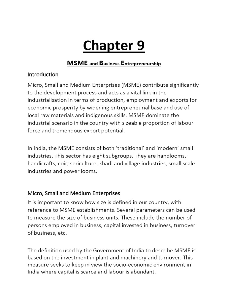 Chapter 9 Small Business Notes | PDF | Intellectual Property | Trademark