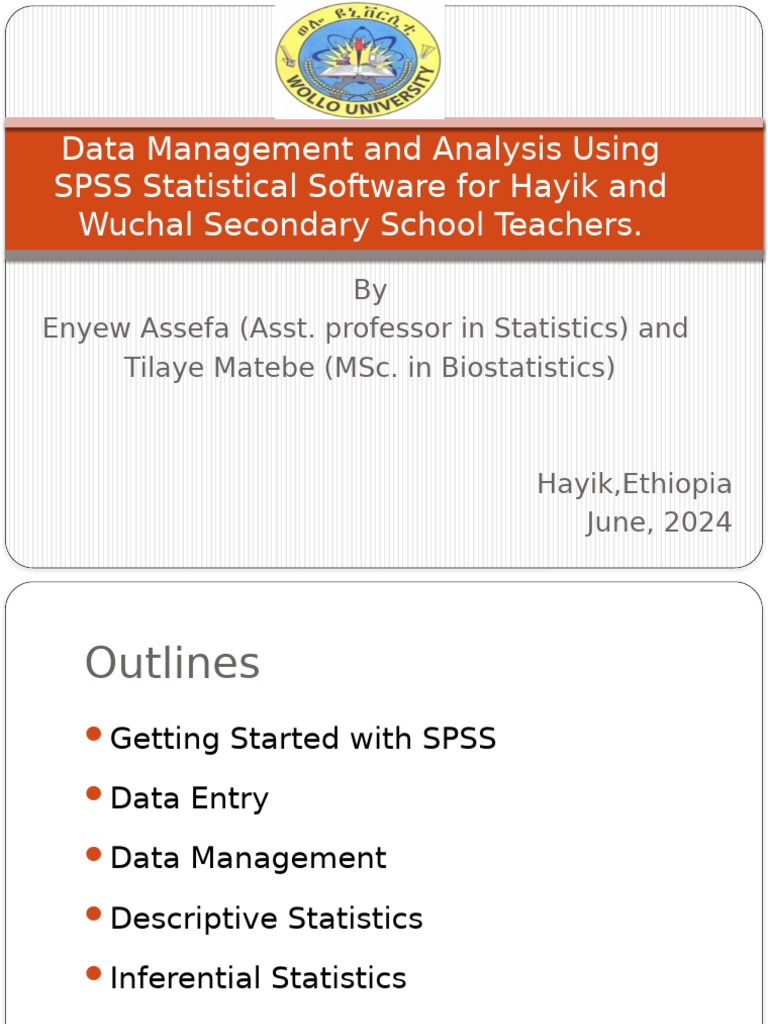 SPSS Training | PDF | Spss | Window (Computing)