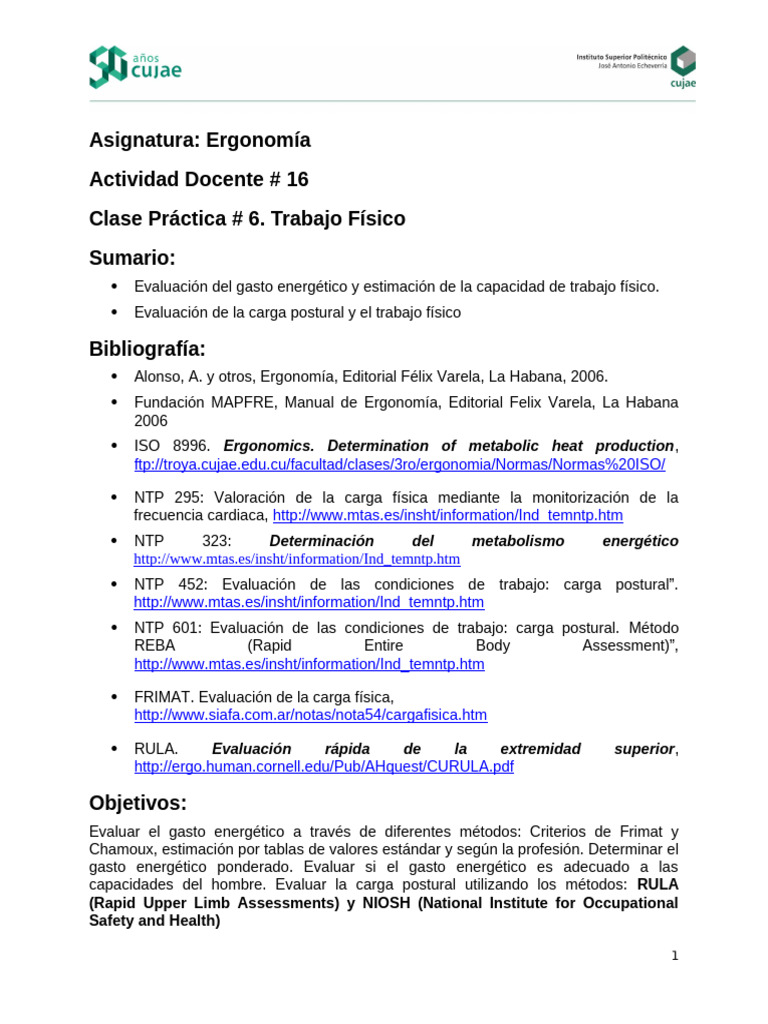 CP # 6. Ejercicio Integrador CTF y GE | PDF