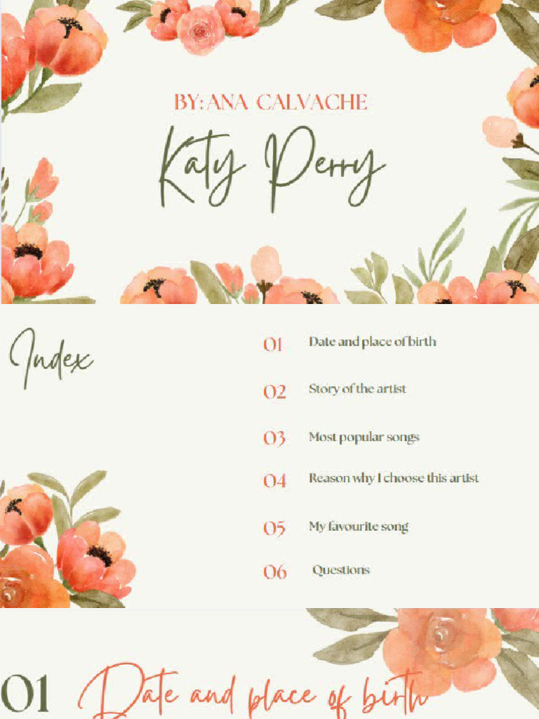 Katy Perry Love | PDF