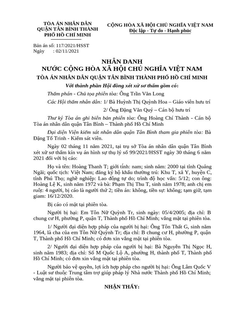 117 2021 HSST HCM | PDF