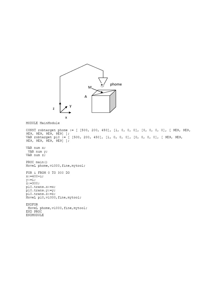 Exercise Robotstudio | PDF