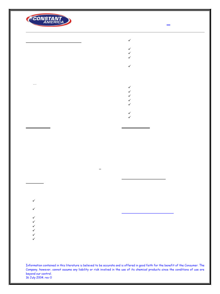 Desolv II Tech Sheet1 by JC | PDF | Pulp (Paper) | Industrial Processes