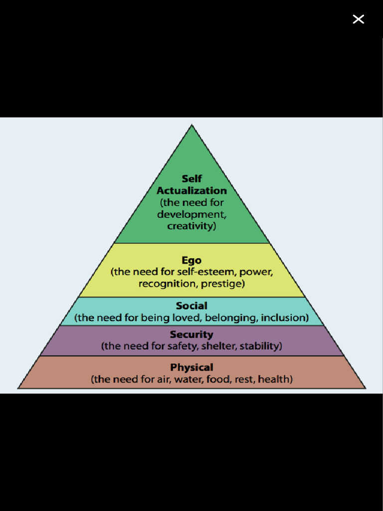 Our Hierarchy of Needs Psychology Today | PDF