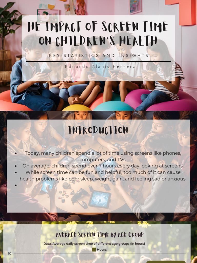 He Impact of Screen Time On Children's Health | PDF | Obesity ...