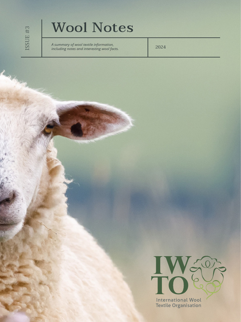 IWTO Wool Notes 2024 | PDF | Wool | Sheep