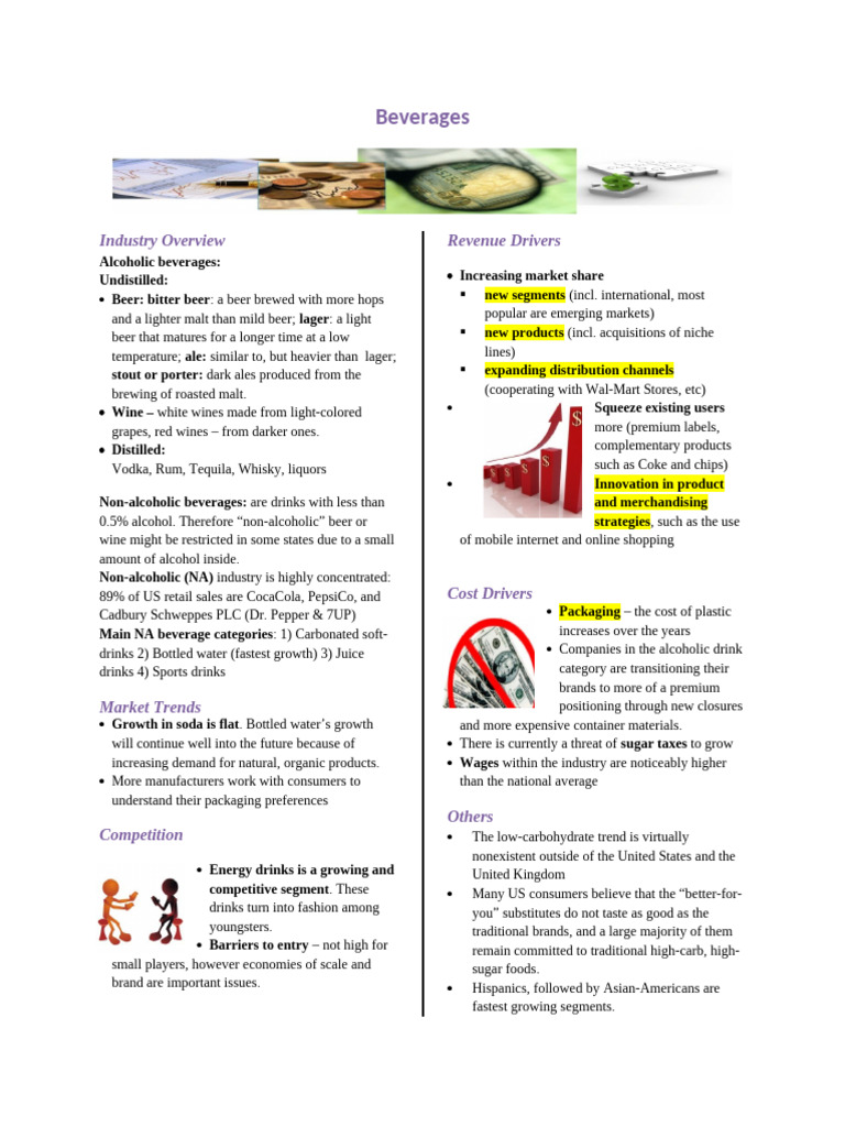 Beverages Pdf Drink Beer