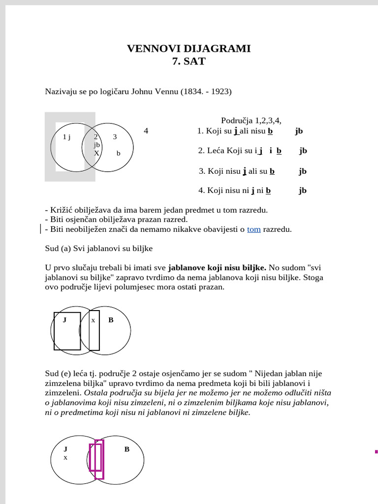 Vennovi Dijagrami | PDF