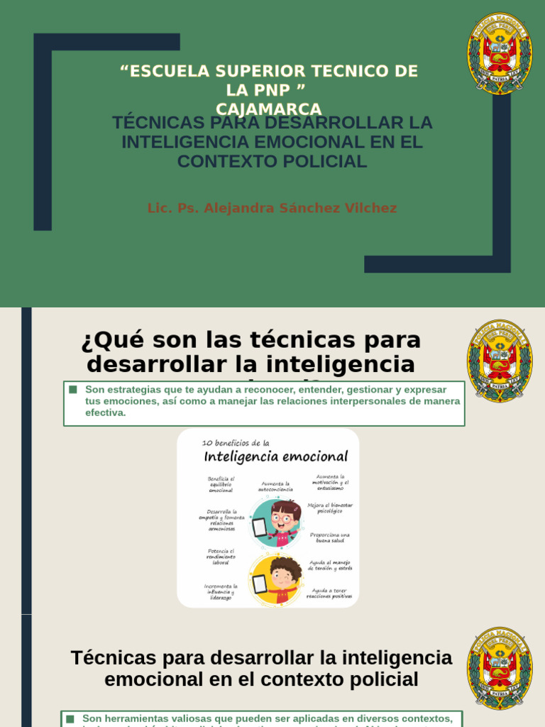 Técnicas para desarrollar la inteligencia emocional (1) | PDF | Las emociones | Inteligencia ...