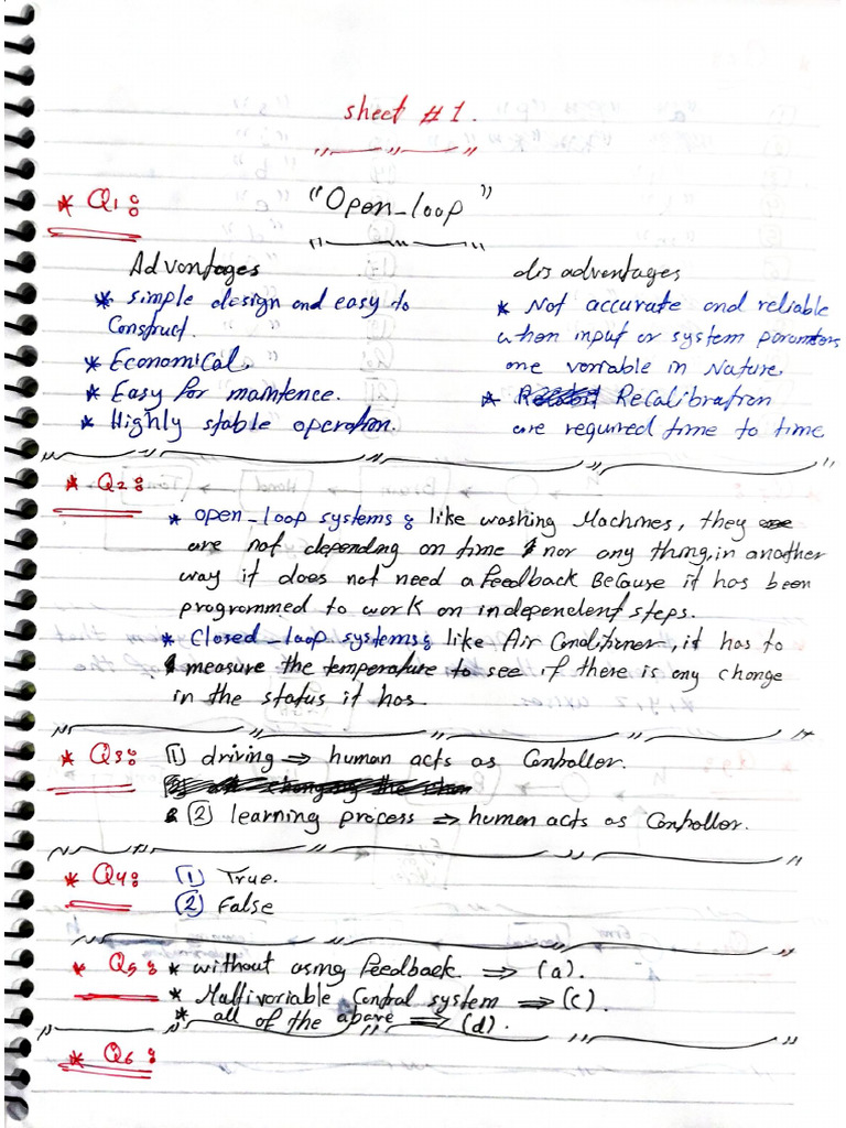 Sheet 1 Answers | PDF