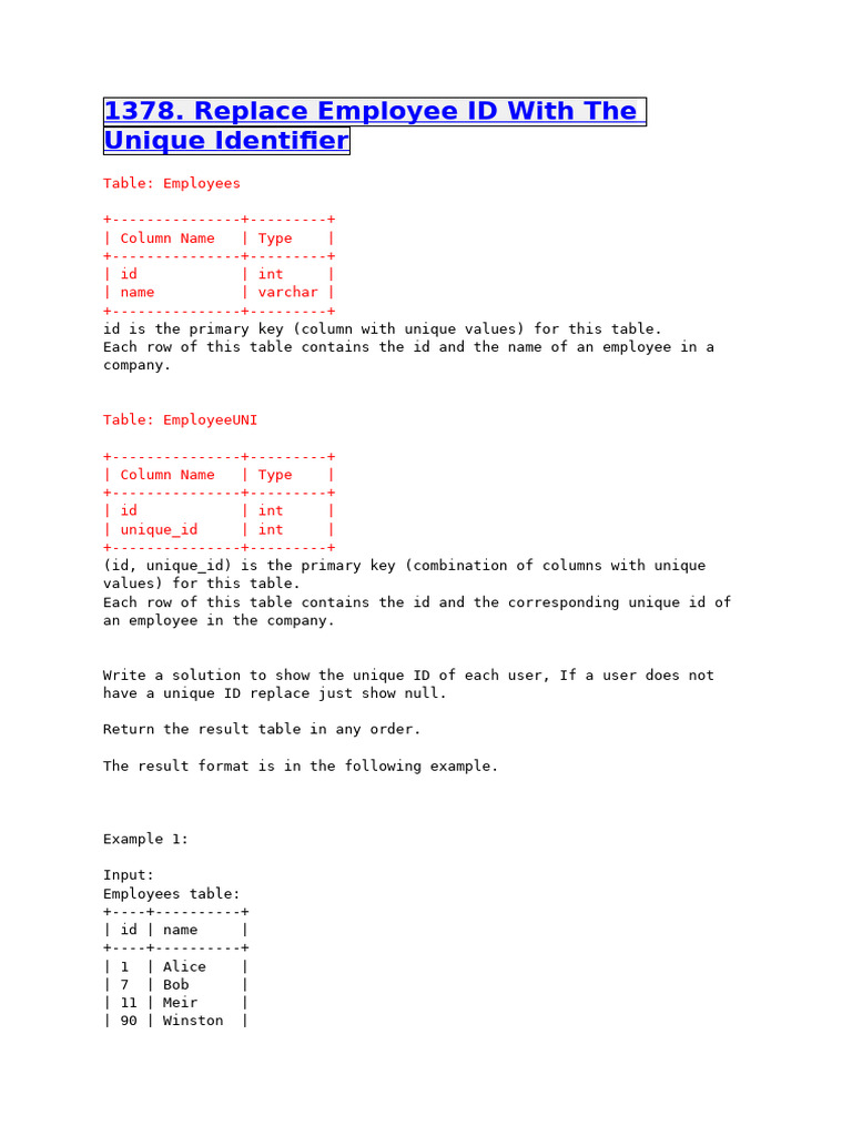 Leet Code Problems DBMS | PDF | Computing | Data Model