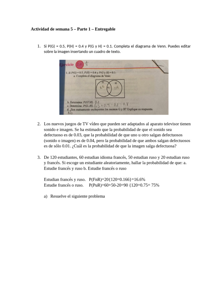 Semana 5 Parte1 Entregable | PDF