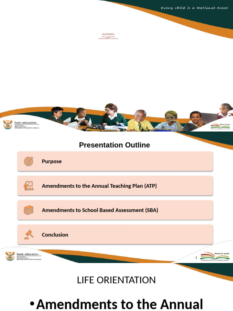 2023 Grade 12 Life Orientation ATP Changes | PDF | Physical Education ...