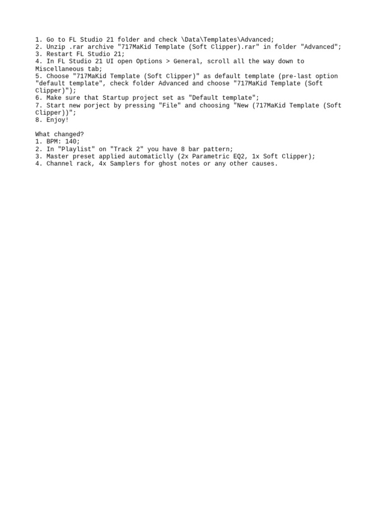 How To Apply Template As Default | PDF