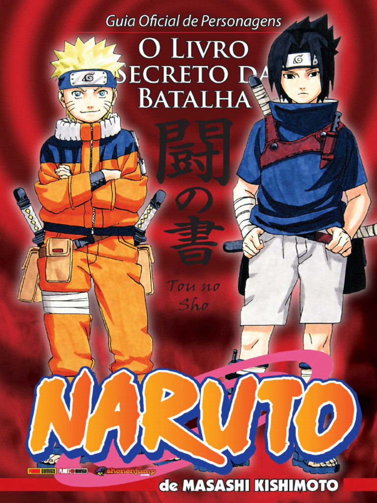 Resumo Naruto Guia Oficial de Personagens o Livro Secreto Da Batalha Masashi Kishimoto | PDF