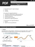 Échantillonnage et Quantification des Signaux | PDF | Échantillonnage ...