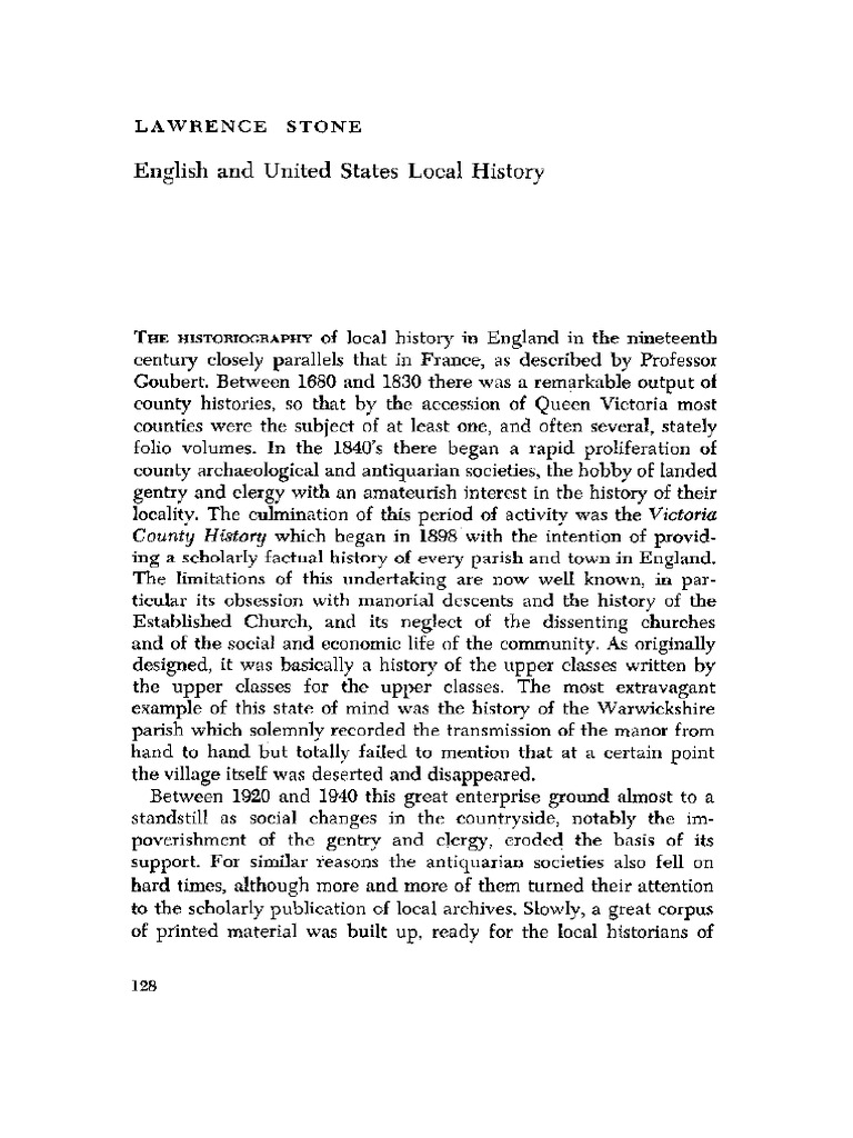 7. Lawrence Stone | PDF