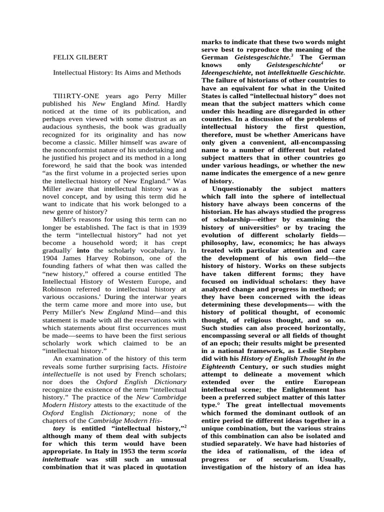 Understanding Intellectual History | PDF | Historiography | Historian