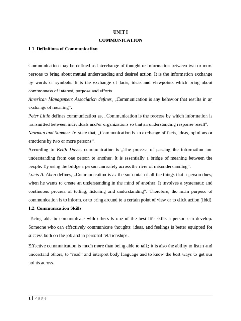 Understanding Communication Dynamics | PDF | Nonverbal Communication ...