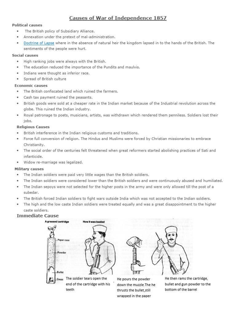 Causes of Revolt (2) | PDF | British Raj | Indian Rebellion Of 1857
