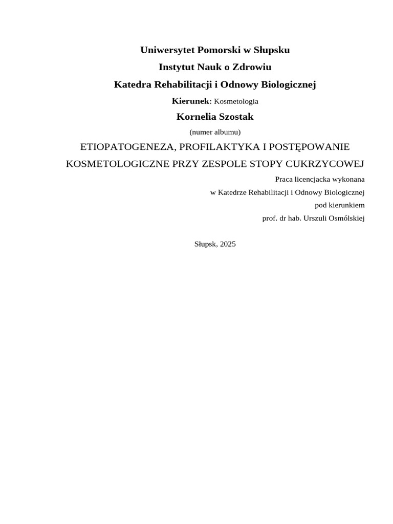 Praca Licencjacka 2 Kopia | PDF