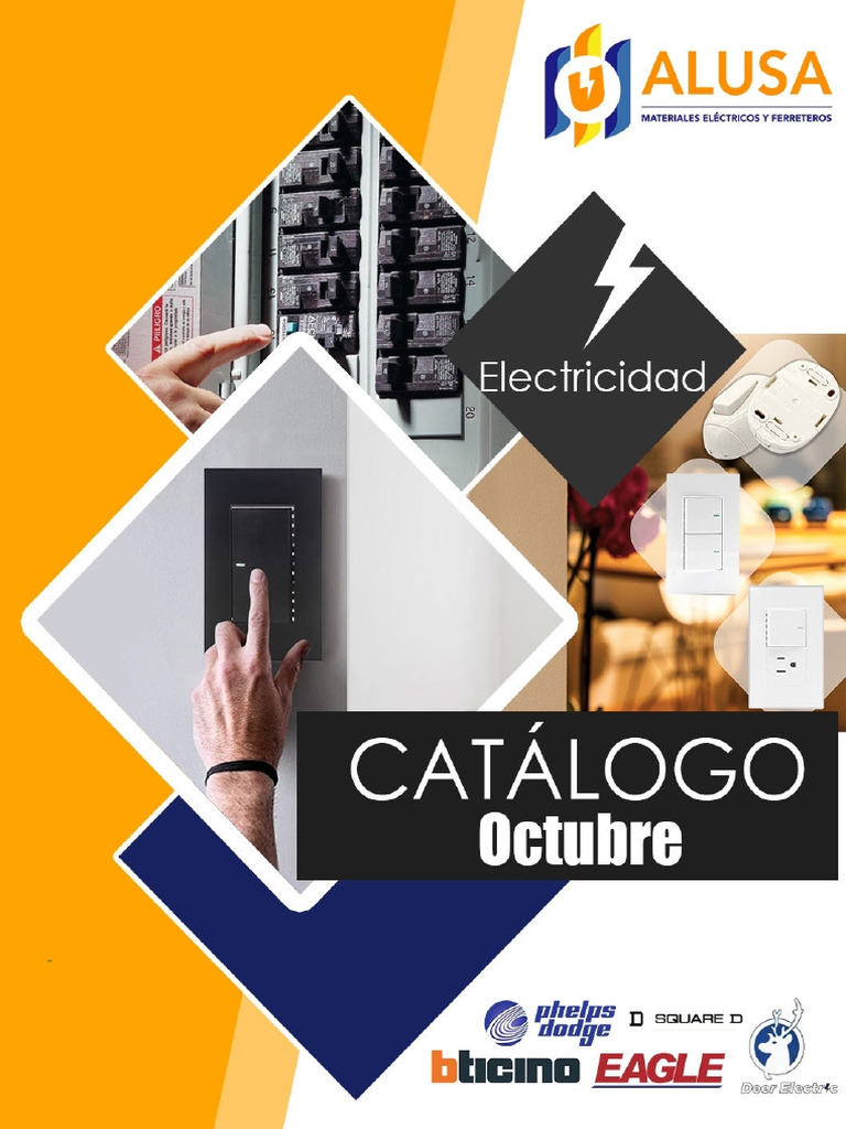 Catálogo de Interruptores y Tomas Eagle | PDF | Tubería (transporte de fluidos) | Materiales ...