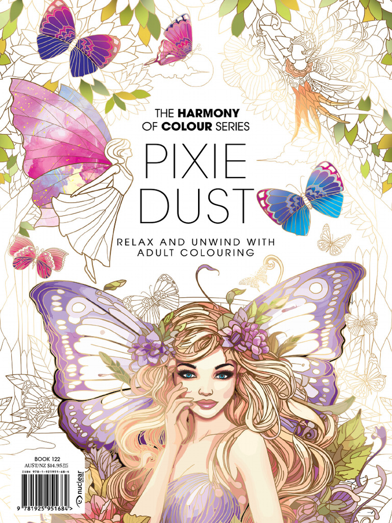 Pixie Dust (The Harmony of Colour Series) | PDF | Fairies | Fairy Tales