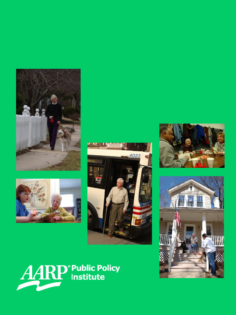 AARP Livable Communities 162 Page Guide | PDF | Community | Quality Of Life