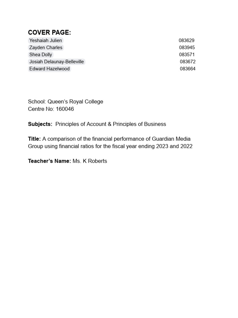 2025 SBA Business Cognate - Yeshaiah, Shea, Zayden, Edward, Josiah ...