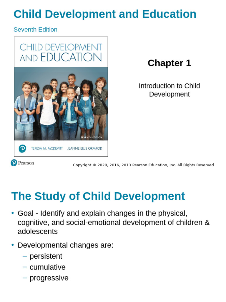 CH01 PPT-1 | PDF | Child Development | Developmental Psychology