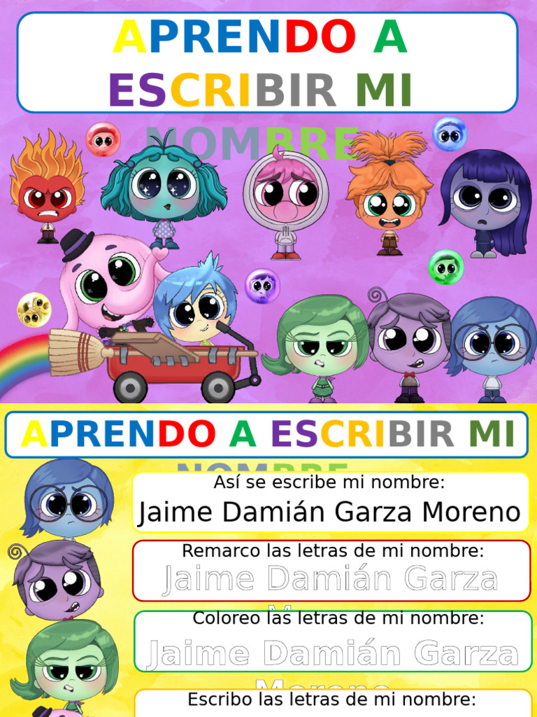 Aprendo Mi Nombre Intensamente | PDF
