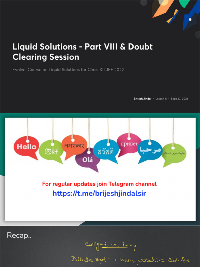 Liquid_Solutions__Part_VIII__Doubt_Clearing_Session_with_anno | PDF