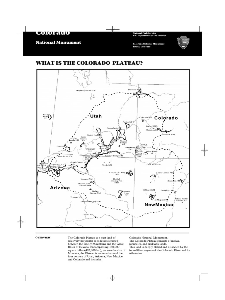Colo Plateau 2019 508 Accessible | PDF | Plateau | Colorado